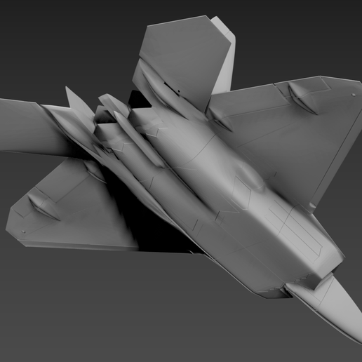 🛩️ RC F-22 50mm EDF Jet・ STL File for 3D printing・Cults