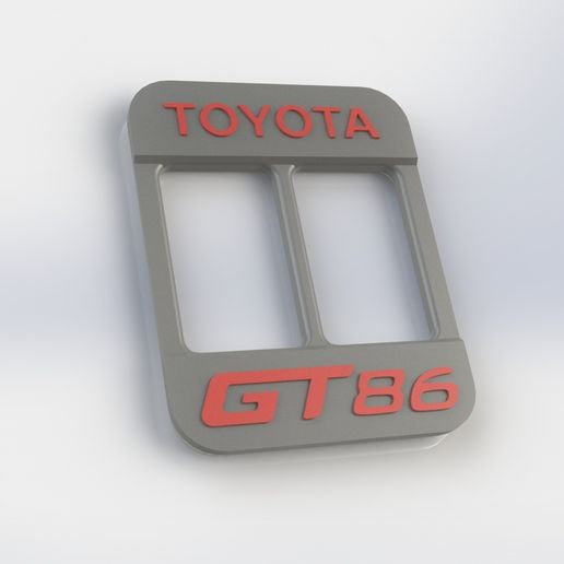 🚗 Center Console Cover with “Toyota GT86” Logo – Fits Version with Seat ...