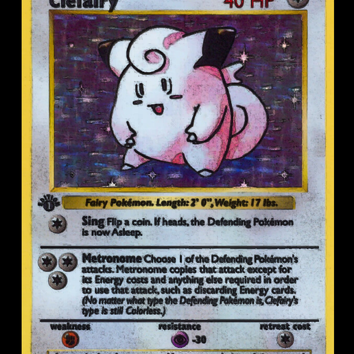 🎨 Clefairy Full Color Lithophane - CMYK 3D Printable Art with LED ...