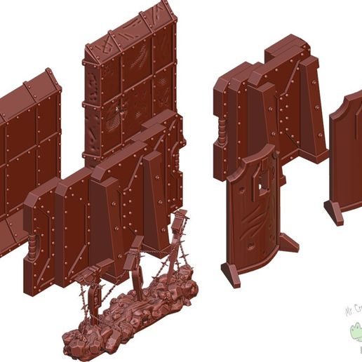 🎲 Equipment Kill Team - Pack #2・ STL File for 3D printing・Cults