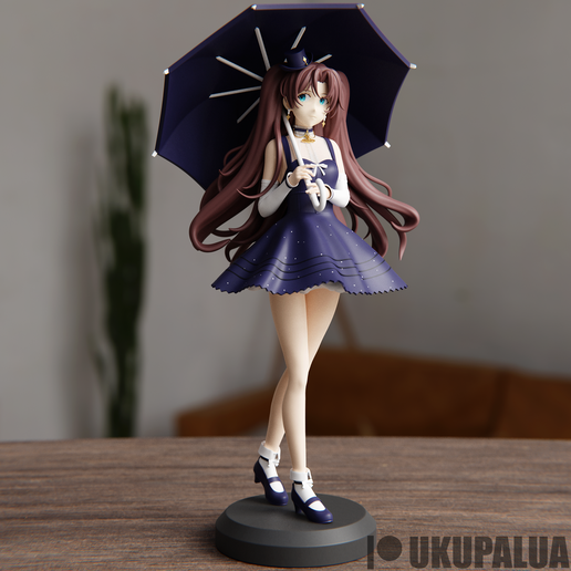 👾 Tohsaka Rin - Fate/stay night・ STL File for 3D printing・Cults