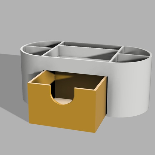 Free 3D file Desk Organizer with Drawer 🏢 ・3D printing idea to download ...