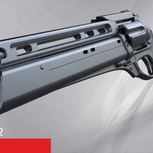 🌹 DESTINY 2 - Rose Legendary Kinetic Hand Cannon・ 3D File for 3D ...