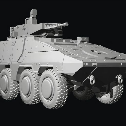 STL file Boxer 8x8 ifv with rct30 turret 🪖 ・3D printable design to ...