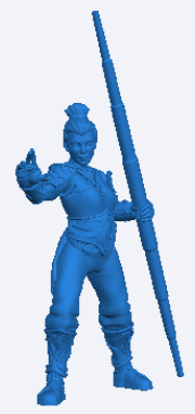 STL file Human Female Monk Full Pack ♀️ ・3D printable model to download ...