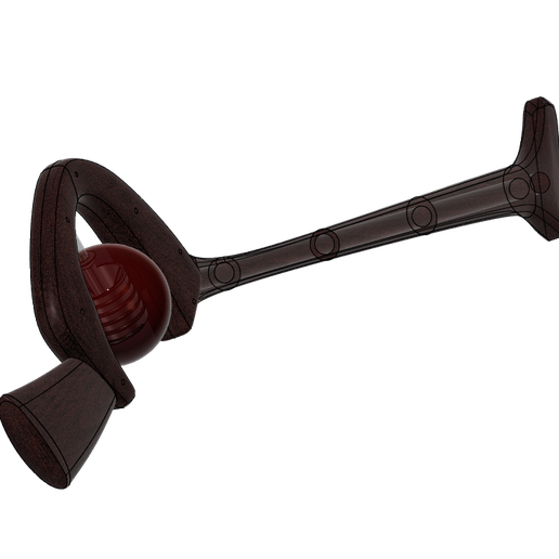 🪄 Megumin Staff with leds・ STL File for 3D printing・Cults