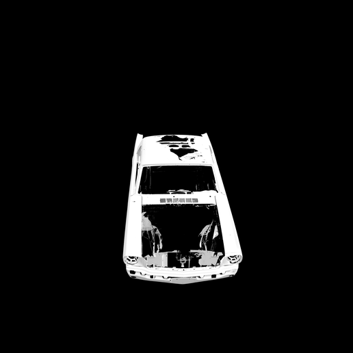 🩻 3D SCAN DATA FORD MUSTANG '1965 EXTERIOR・ STL File for 3D printing・Cults