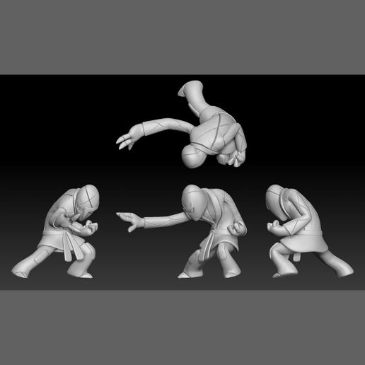 STL file Pokemon Sawk 🐉 ・3D print object to download・Cults