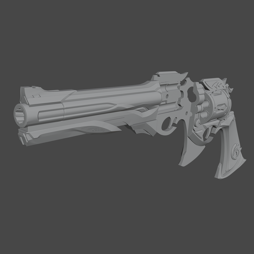⭐ Honkai: Star Rail - Boothill's Revolver - Digital 3D Model Files ...