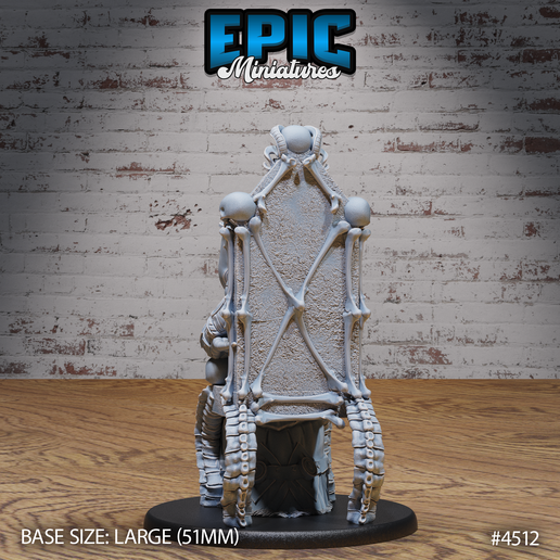 🎲 Mind Emperor Throne ‧ DnD Miniature ‧ Tabletop Miniatures ‧ Gaming ...