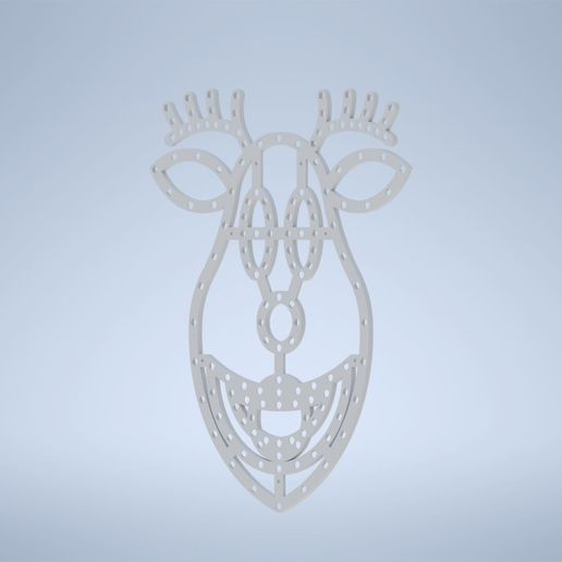 STL file "Rudolf" the Norwegian Rednose Reindeer 🎄 ・3D printing idea to ...