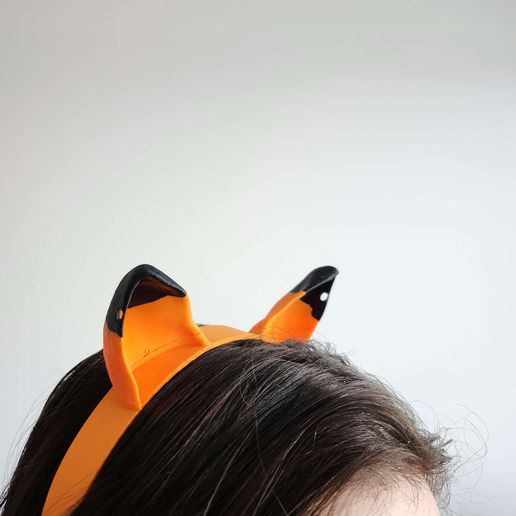 🦊 Fox Ears (Solo & Headbands) Multiple Designs, Multi Colored, with ...