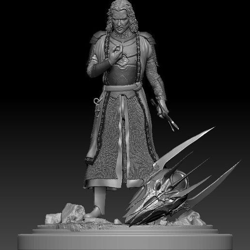 Isildur: The Hand That Held the Ring"・ 3D File for 3D printing・Cults