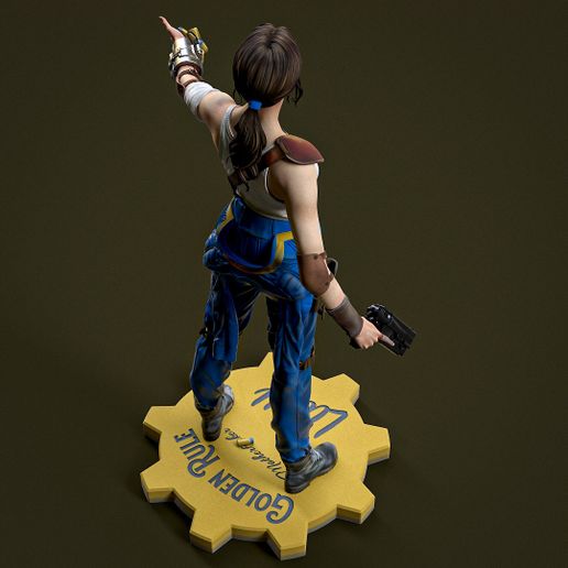 🎨 Lucy from Fallout・ OBJ File for 3D printing・Cults
