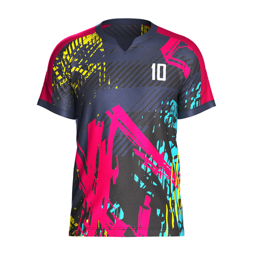 ⚽ Mens Soccer Multi color Jersey Player-10 | Marvelous / Clo3d / obj ...