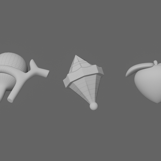 🐉 Pokemon Berries Pack 1・ STL File for 3D printing・Cults