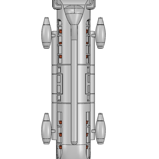 ️ Magnaline 3000 Airbus for 3.75 in Figure Diorama・ STL File for 3D ...