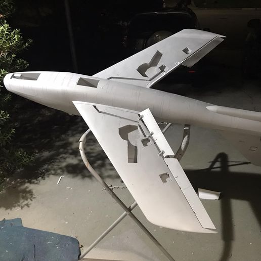 🎨 1/7 Scale F-84 ThunderStreak 110mm EDF・ 3D File for 3D printing・Cults