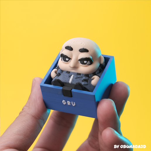 👹 Gru & Bob The Minion - Boxedables [Fan Art]・ 3MF File for 3D printing ...