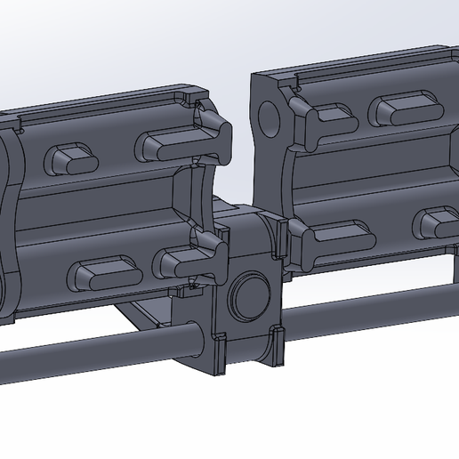 🛤️ Tracks for T-90 tank, early style, working・ STL File for 3D printing ...