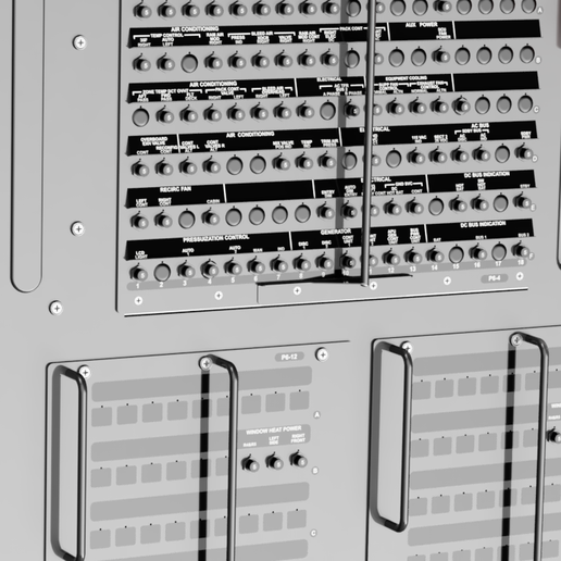 💭 737 Rear Bulkhead CAD Design – STEP Files・ STEP File for 3D printing ...