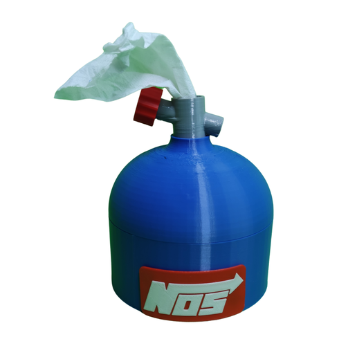 🚽 Nitro NOS Toilet Paper Container・ 3MF File for 3D printing・Cults