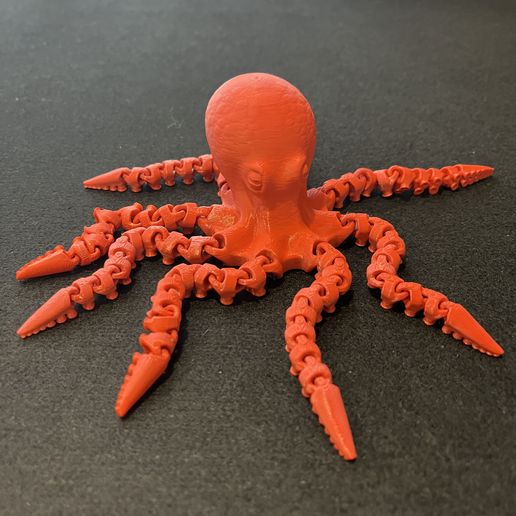 STL file Octopus 3D Print without Support 🐙 (OBJ)・3D printable model to ...