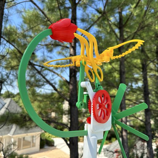 📱 Whirligig, Hummingbird.・Free STL File for 3D printing・Cults