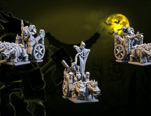 🎲 Komplete Beast Army 10/15mm Scale・ 3D File for ・Cults