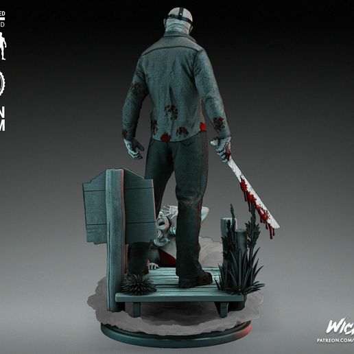 🗿 WICKED HORROR JASON SCULPTURE: TESTED AND READY FOR 3D PRINTING・ 3D ...