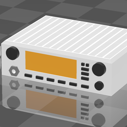STL file radio CB 1/10 📻 ・3D printer design to download・Cults