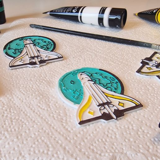 🛰 Ellie SPACE SHUTTLE pin 3D model | The Last Of Us Part II Inspired ...