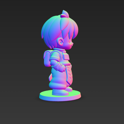 🧙 Novice Chibi Ragnarok Online・ STL File for 3D printing・Cults