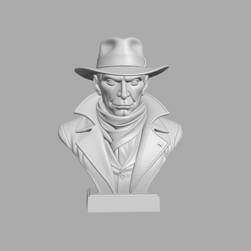 👤 The Shadow Bust・ STL File for 3D printing・Cults