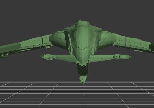 🖖 Romulan GunHawk Class B WarCruiser・ OBJ File for 3D printing・Cults