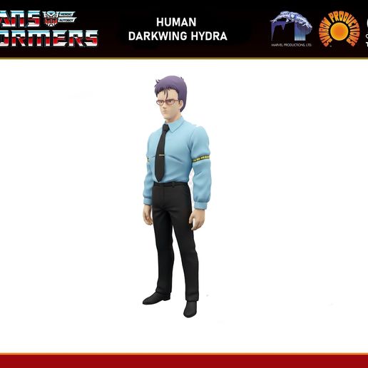 🤖 Transformers G1 Darkwing human Hydra・ STL File for 3D printing・Cults