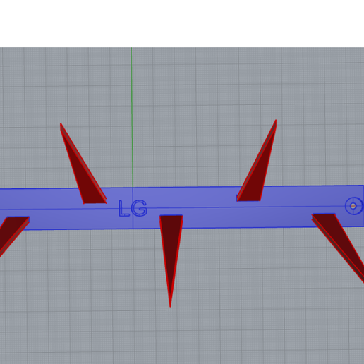 STL file Bird scaring spikes 🐦 ・3D print object to download・Cults
