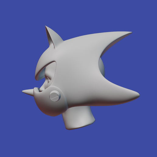 🦔 Metal Sonic Mask for Cosplay・ STL File for 3D printing・Cults