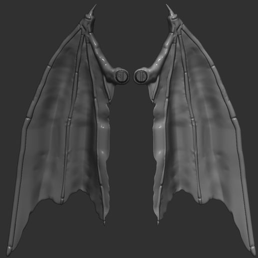 Archivo STL alas articuladas 👽 ・Modelo para descargar y imprimir en 3D ...