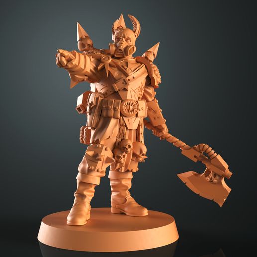 🛰 Traitor Sergeant 2・ STL File for 3D printing・Cults