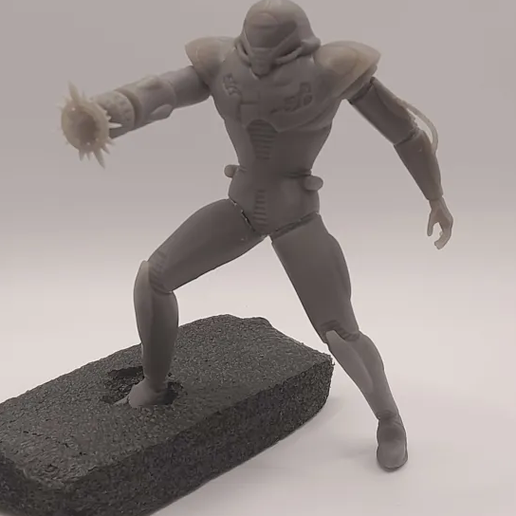 🗿 [Metroid NES] Samus Aran - Charging Shot Pose - Full Body 3D Model ...