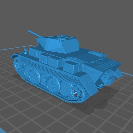 🪖 Pz.Kpfw. II Luchs (1/64, 1/72, 1/87)・Free 3D File for 3D printing・Cults