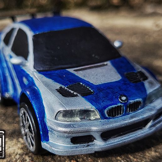 🐚 BMW M3 GTR Shell - Anki Overdrive・Free 3D File for 3D printing・Cults