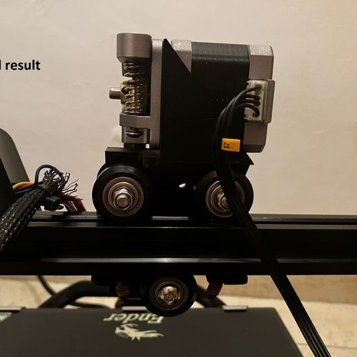 🧞‍♂️ Direct Extruder Creality Ender 3 V2・ STL File for 3D printing・Cults