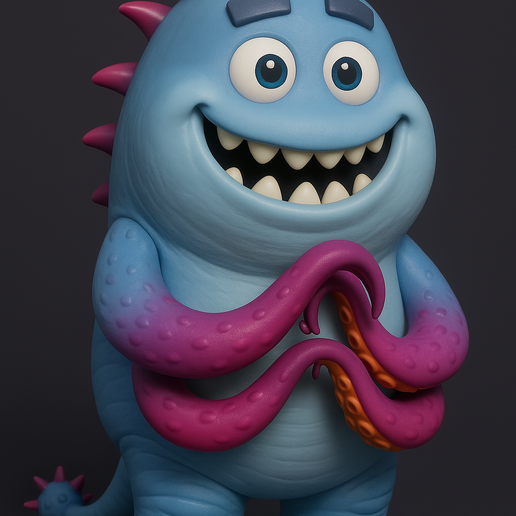 👹 Thaddeus Bile - Monsters Inc・Fichier STL pour Impression 3D・Cults