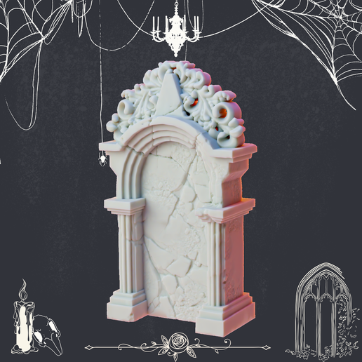 💀 Tombstones・Free STL File for 3D printing・Cults