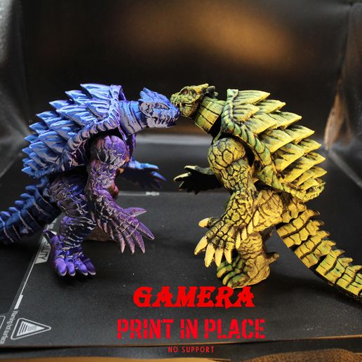🦸 gamera_printinplace・ STL File for 3D printing・Cults