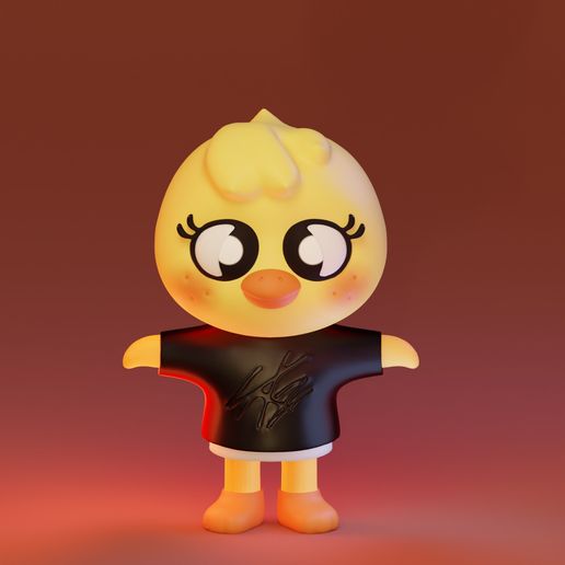 🐔 Skzoo Stary Kids Bbokari SKZ Kpop figurine・ STL File for 3D printing ...