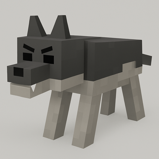 🐺 99 noites na floresta Lobo mais costeleta e pelo・Arquivo 3D para ...