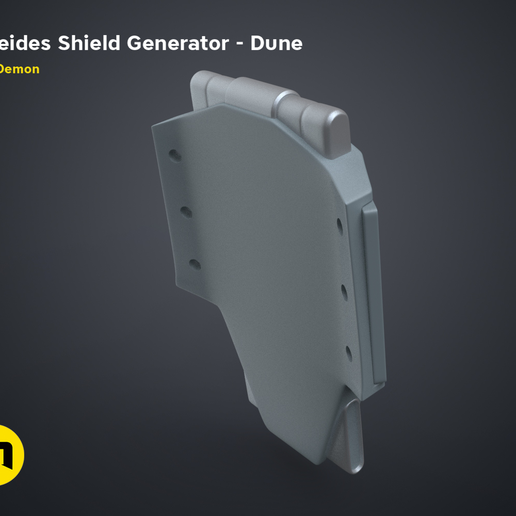 🛡️ Atreides Shield Generator - Dune・Free 3D File for ・Cults